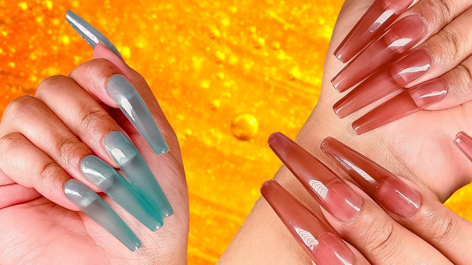 Glossy 'Syrup Nails' Are The Newest Viral Mani Sensation