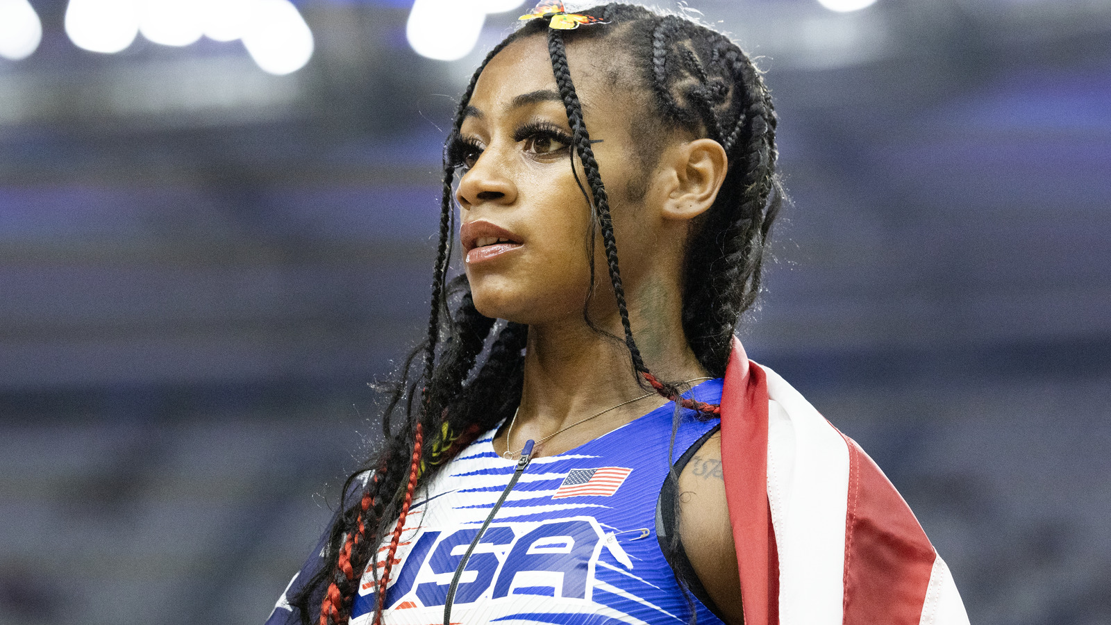 Here's What Sha'Carri Richardson Looks Like Makeup-Free