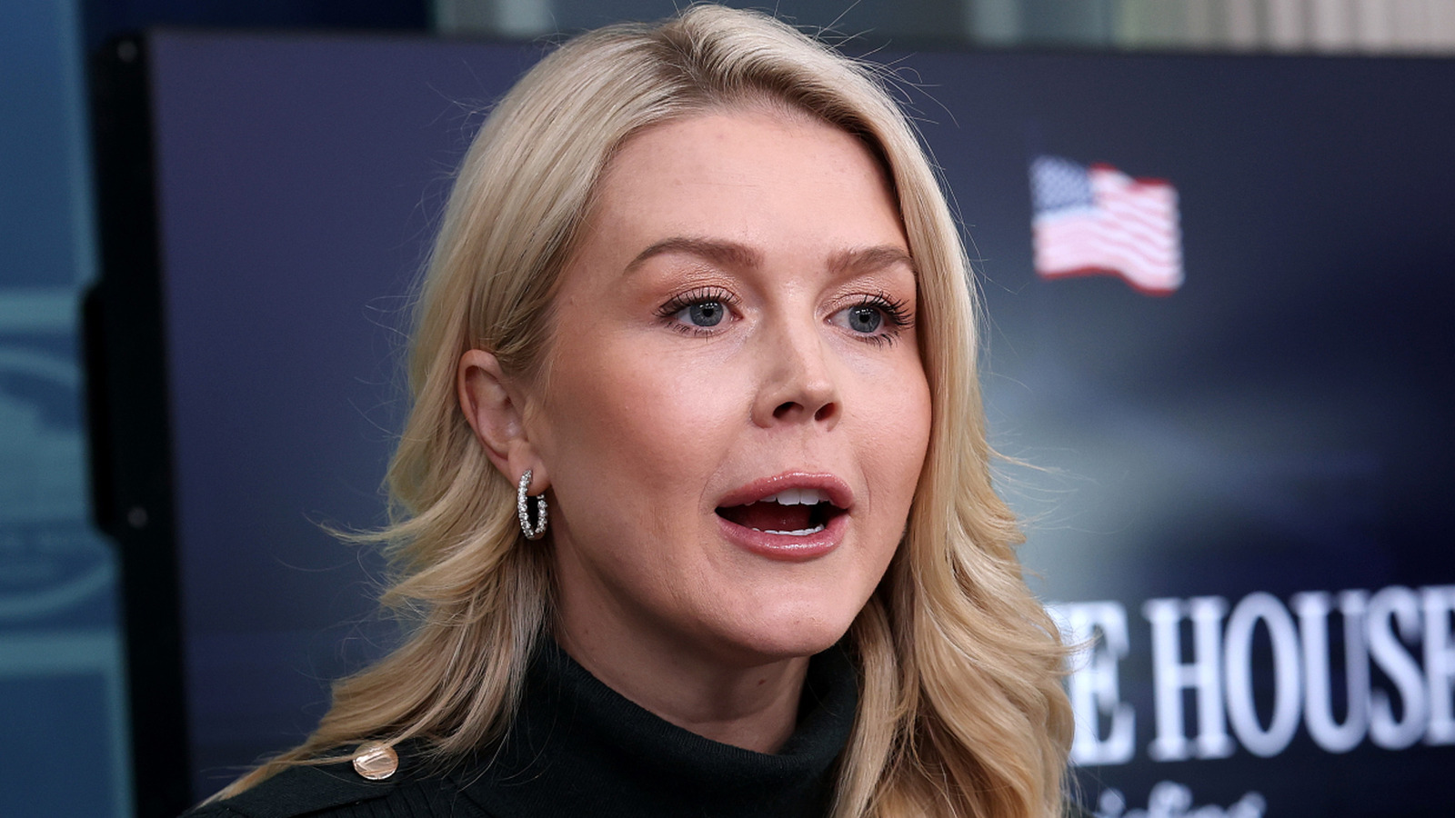 The Cold D.C. Weather Isn't Doing Karoline Leavitt's Makeup Routine Any ...