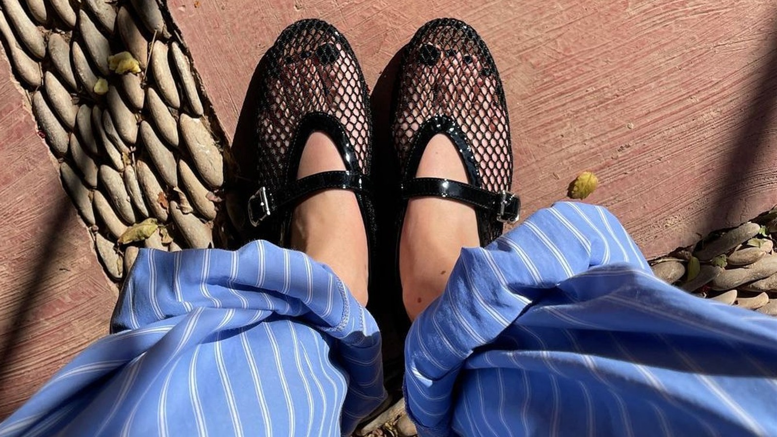 Mesh Flats Are The Stylish Way To Bring The Sheer Trend To Footwear