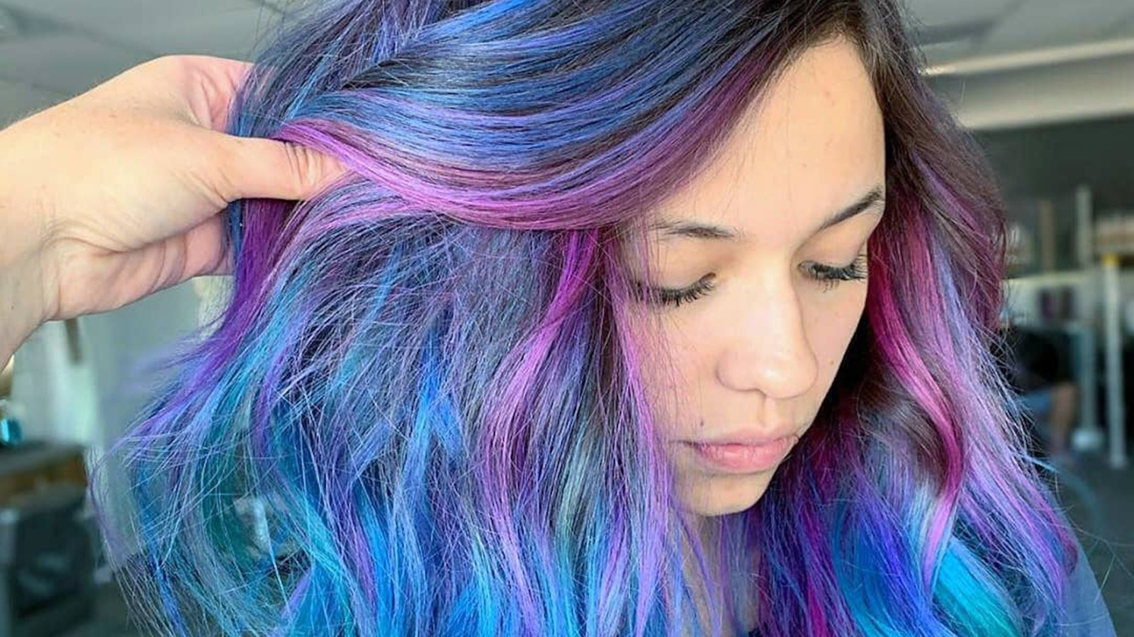 Oil Slick Hair