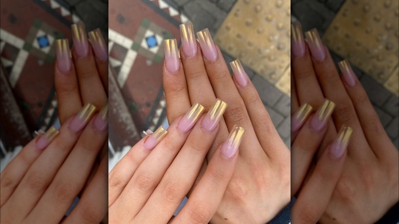 Sparkle All Spring With Golden Hour Nails Sparkle All Spring With Golden Hour Nails