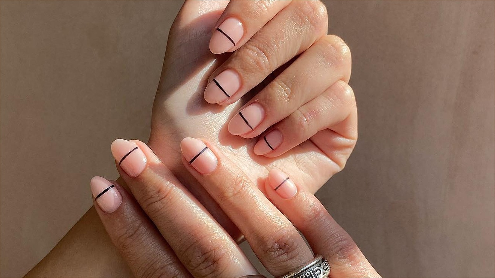 The Floating French Manicure Is A Dreamy Take On Classic Nails
