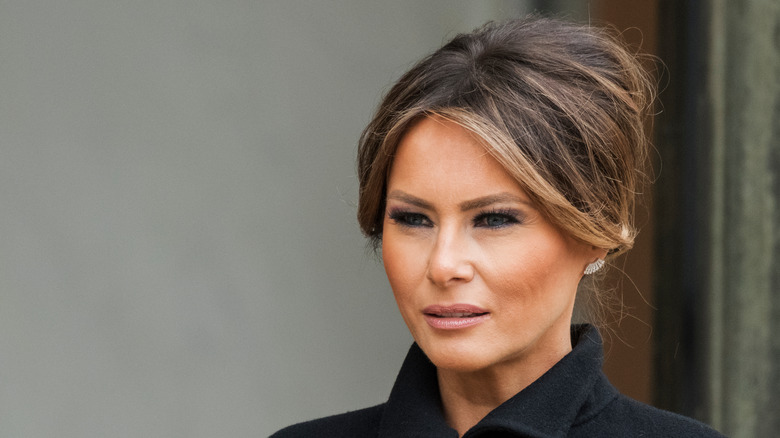 The Inappropriate Outfit Melania Trump Wore At Rosalynn Carter's Memorial Service