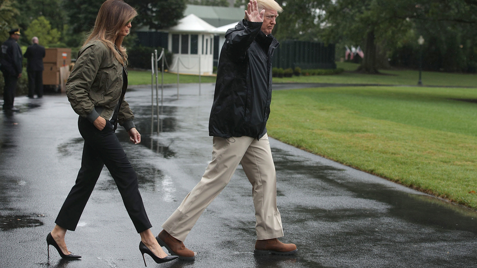The Inappropriate Shoes That Once Landed Melania Trump In Hot Water