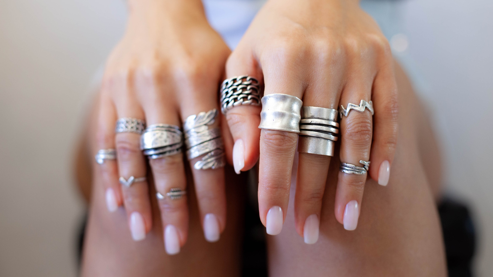 The TikTok Viral Ring-Stacking Formula That Shows How To Curate Your Hand Jewelry